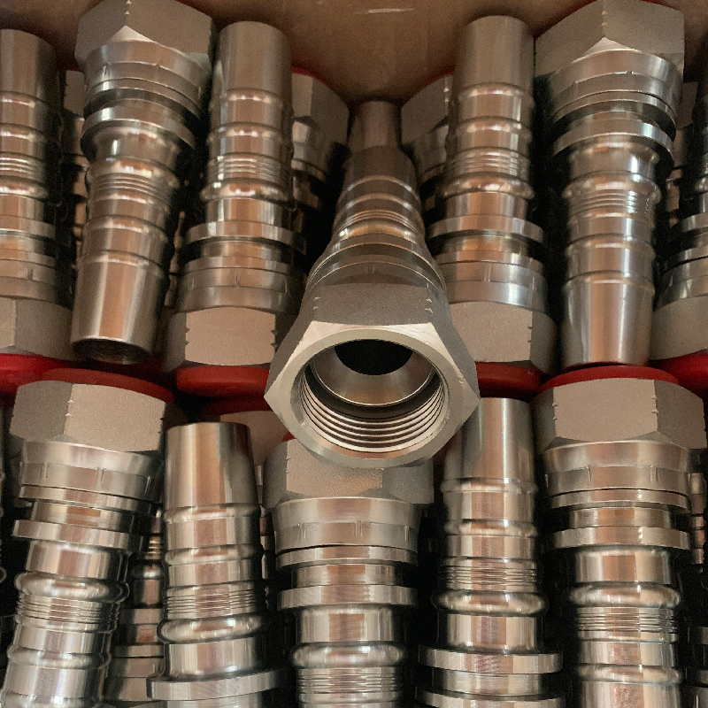 26713 JIC FEMALE 74°CONE SEAT SAE J514 interlock hydraulic hose fitting ...