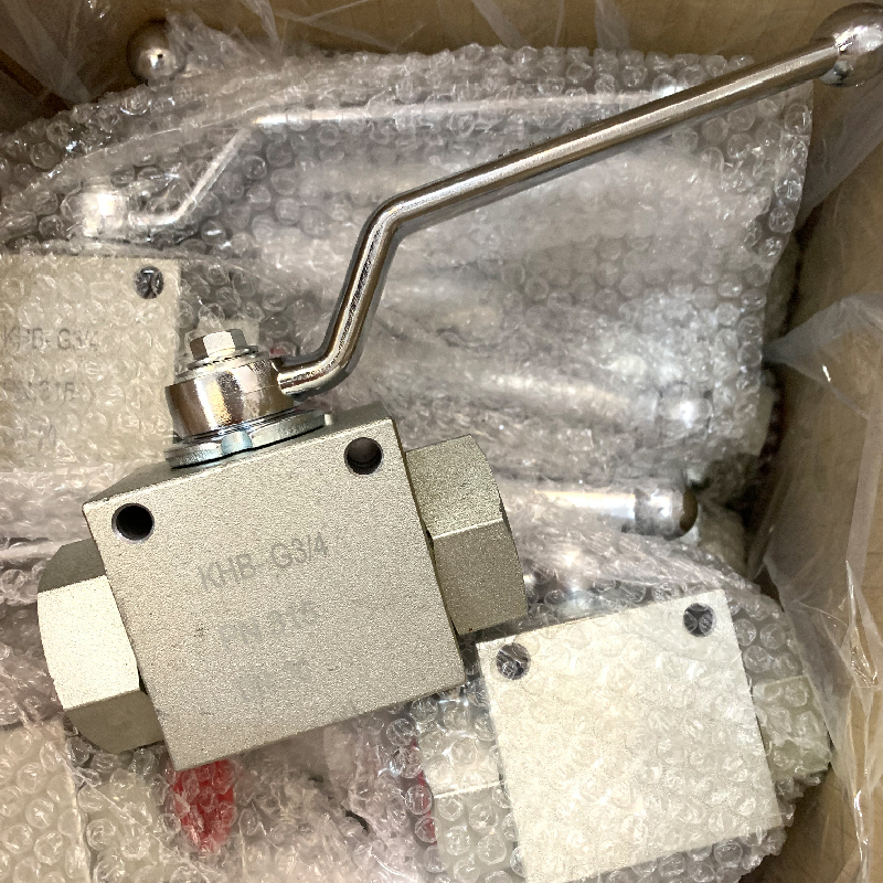 KHB hydraulic high pressure shut-off ball valve 2 way - Buy KHB ...